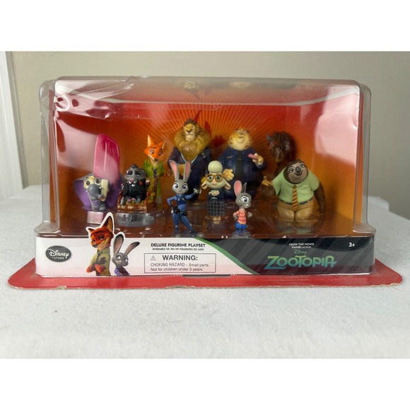 Disney | Toys | Disney Store Zootopia Deluxe Figurine Playset New ...